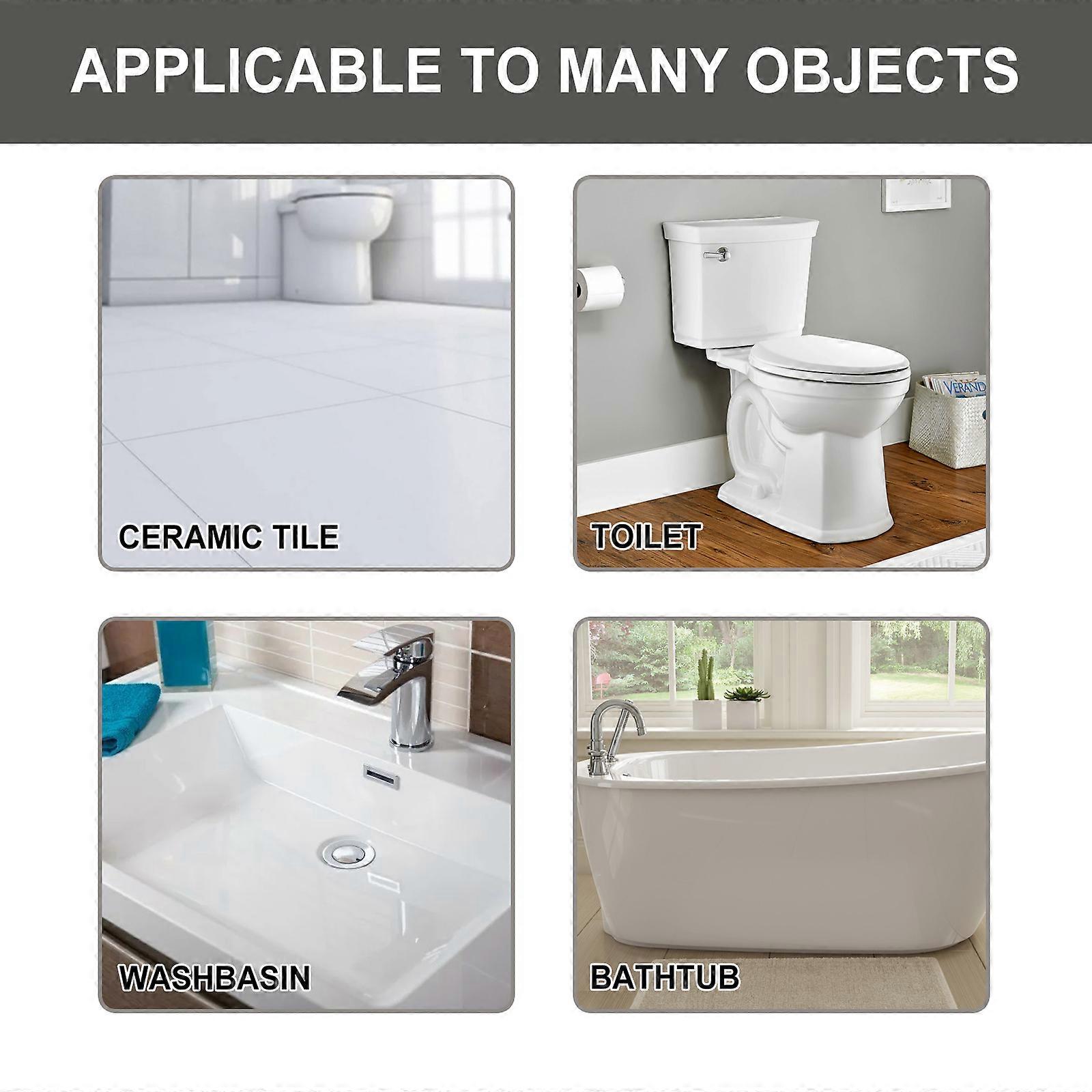 Jaysuing Ceramic Tile AB Glue, Marble Repair Pothole Damage Repair ...