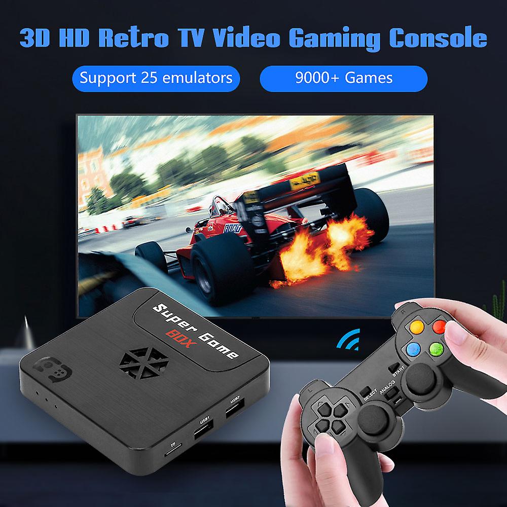 X5 Super Console 4k Wifi Game Box With 2 Wireless Controller Player ...