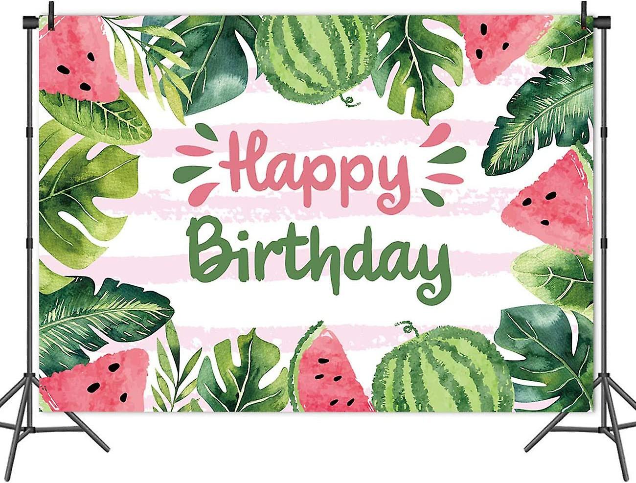 Summer Watermelon Theme Photography Backdrops 7X5FT Kids Girl or Boys ...