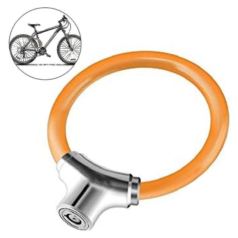 Bike Lock Anti Theft Lightweight Unbreakable Bicycle Portable Lock #yg ...