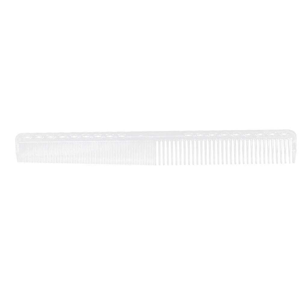 Clear Hair Cutting Comb Barber Hairdressing Hairstyling Salon Plastic ...