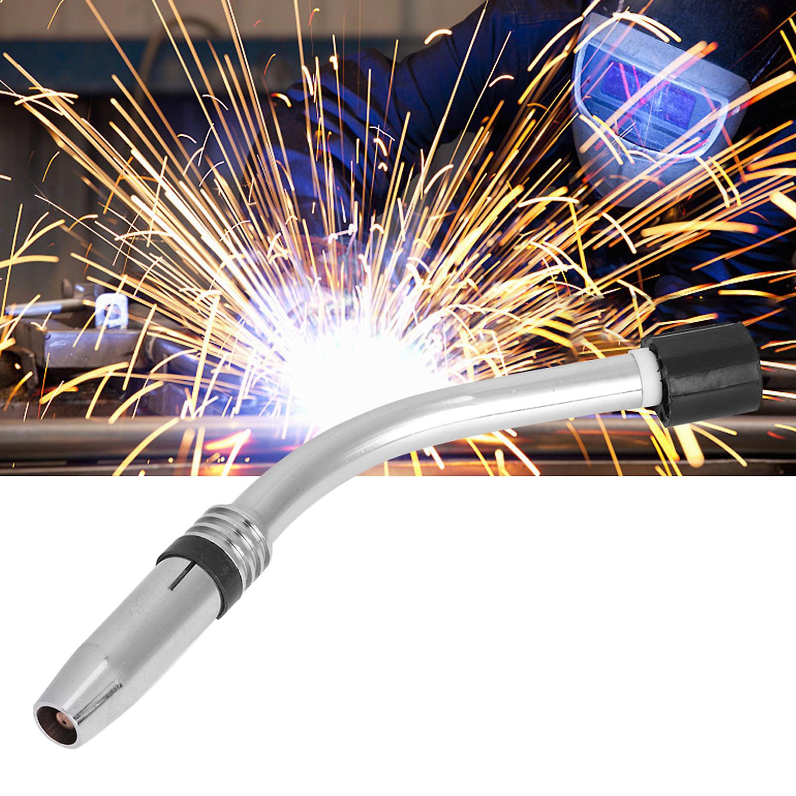 24KD Welding Torch Swan Neck MIG for Binzel Abicor Style W/Nozzle 9mm ...