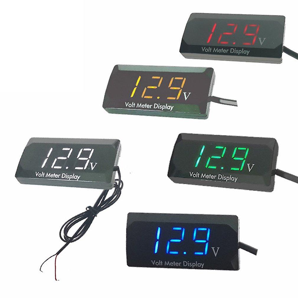 Mini led display digital voltmeter panel volt voltage meter tester ...