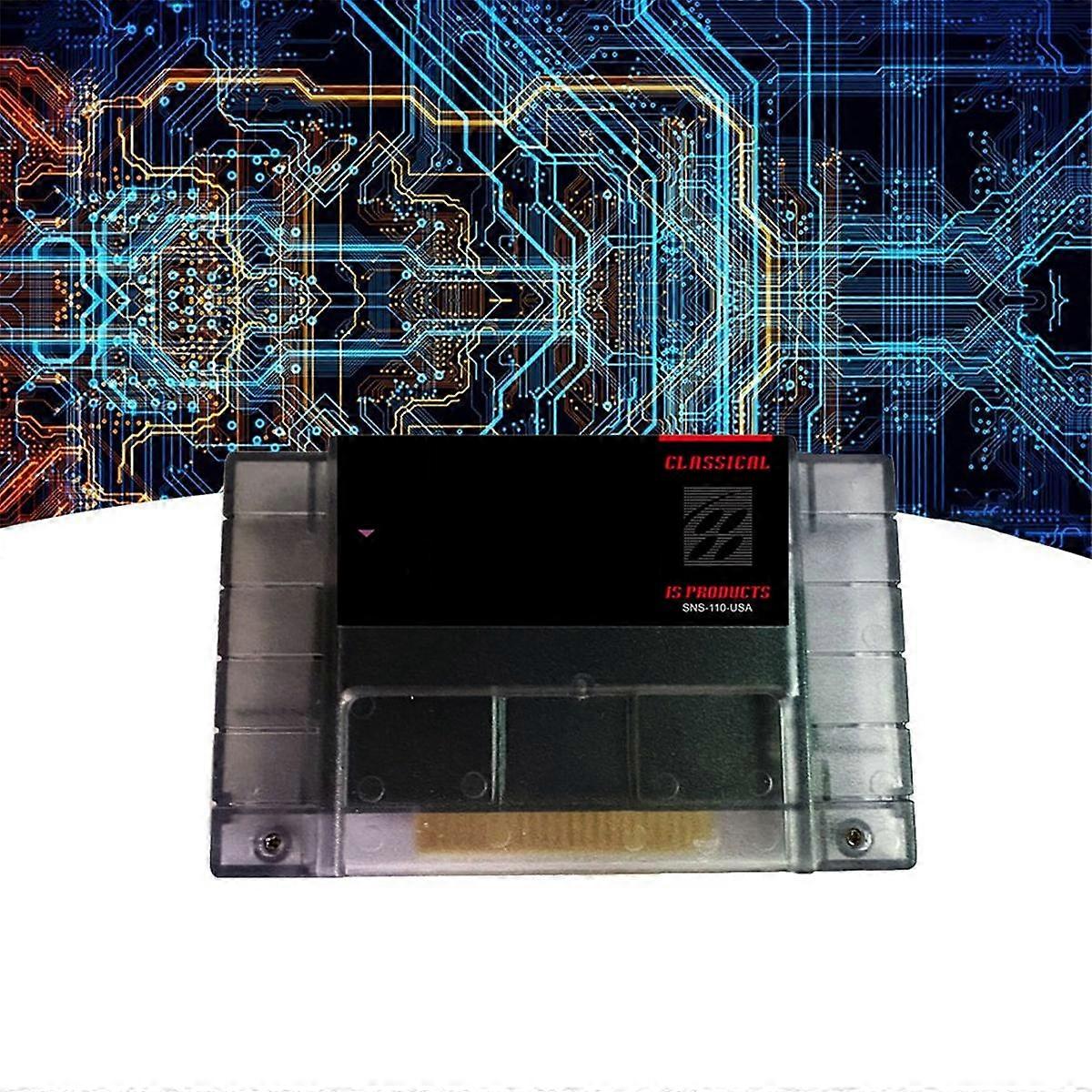 For SNES 110-IN-1 Game Super 110-In-1 Game Card for SNES Game Console ...