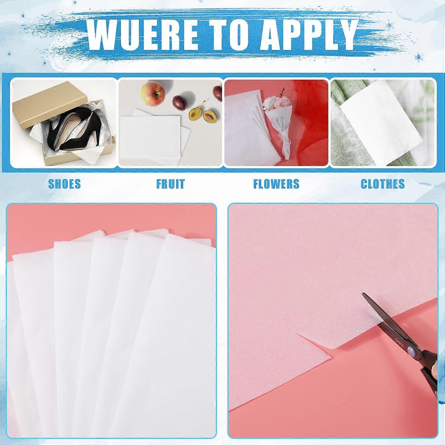 50 Sheets Acid-Free Tissue Paper, 20x30 Inch Acid-Free Wrapping Tissue ...