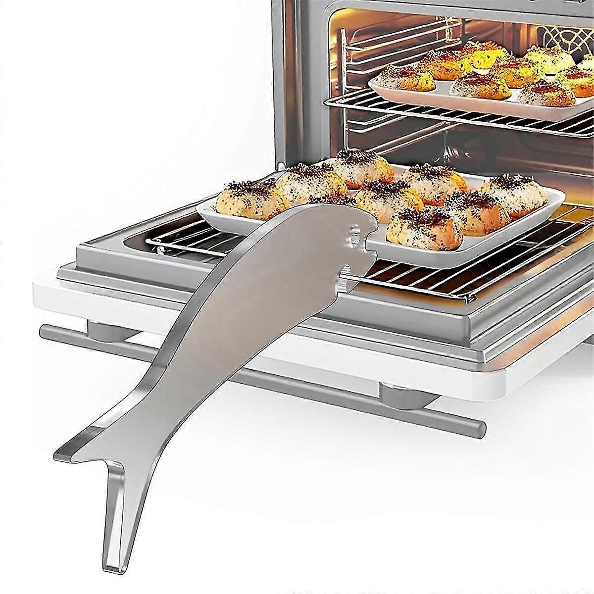 Oven Rack Hook for Sliding In-And-Out, Oven Rack Push Pull Tool Puller ...