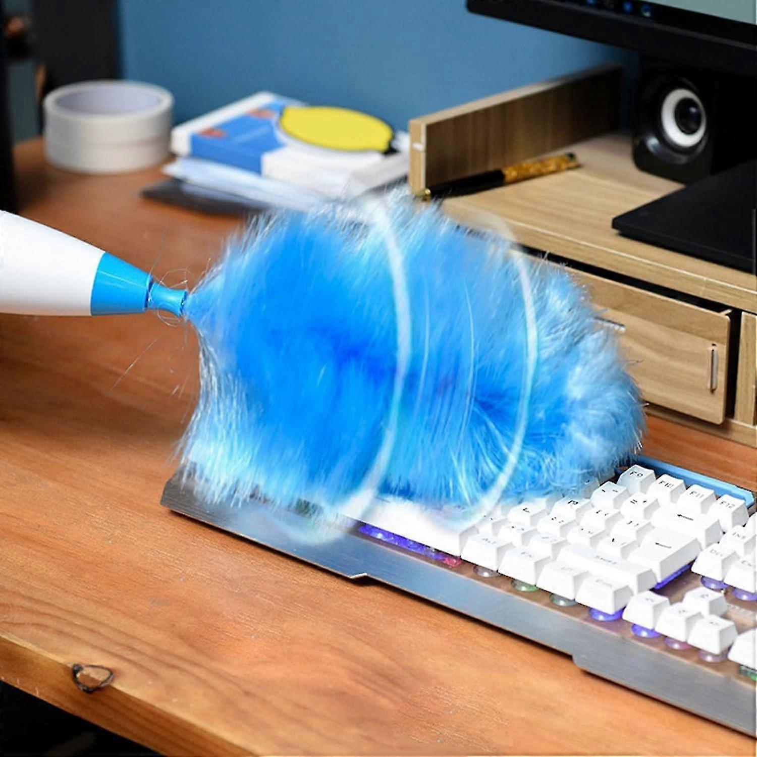 New Electric Spin Adjustable Dust Cleaner Brush Cleaning Tool | Fruugo AU