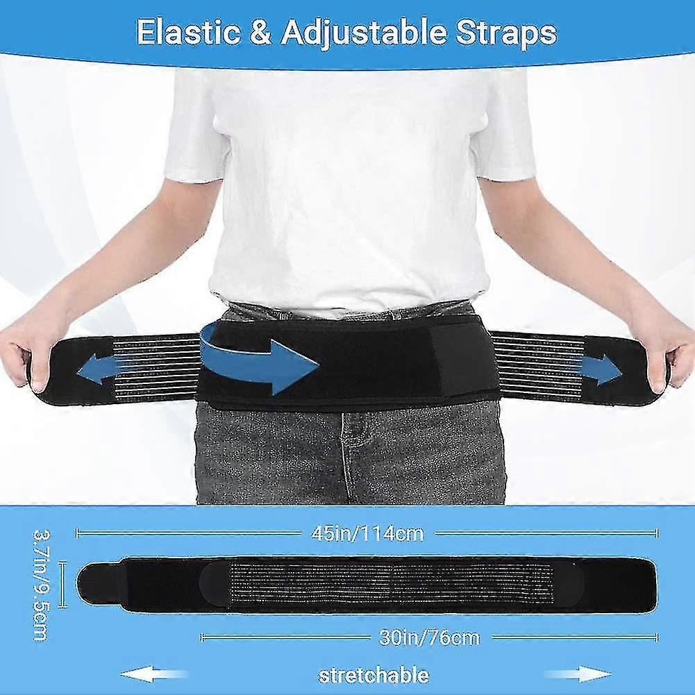 Sacroiliac Hip Belt That Alleviate Sciatic, Pelvic, Lower Back And Leg ...