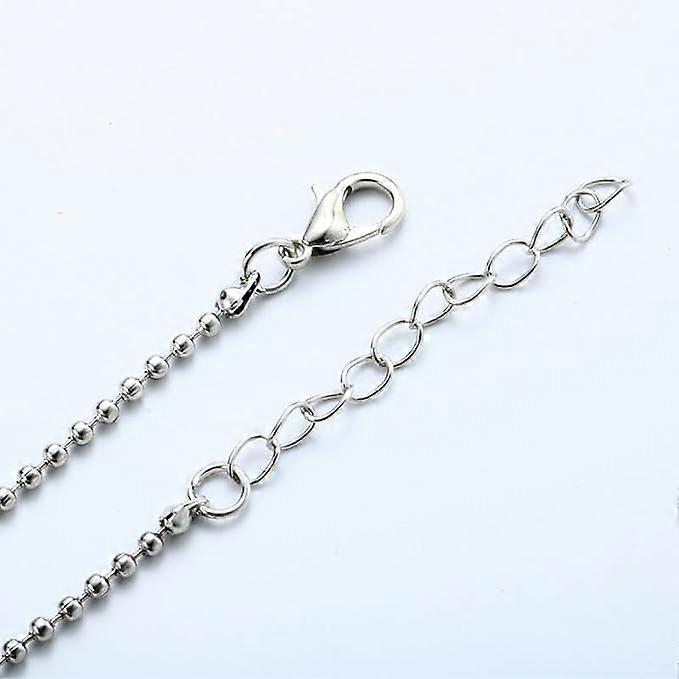 Pack of 2 Women's Silver Friendship Necklace, Avocado Bff Chains for 2 ...