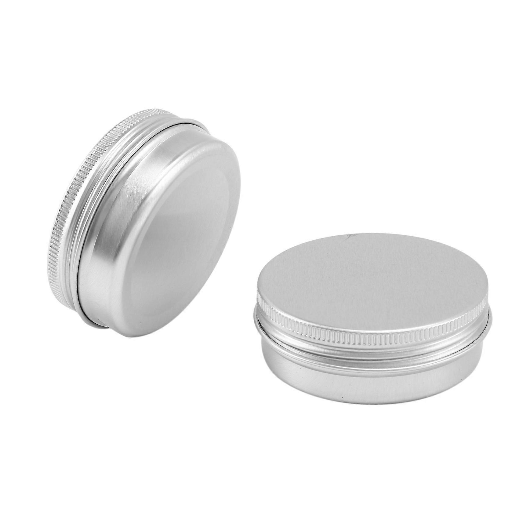 36 x 50Ml Aluminium Make Up Pots 50Ml Capacity Empty Small Cosmetic ...
