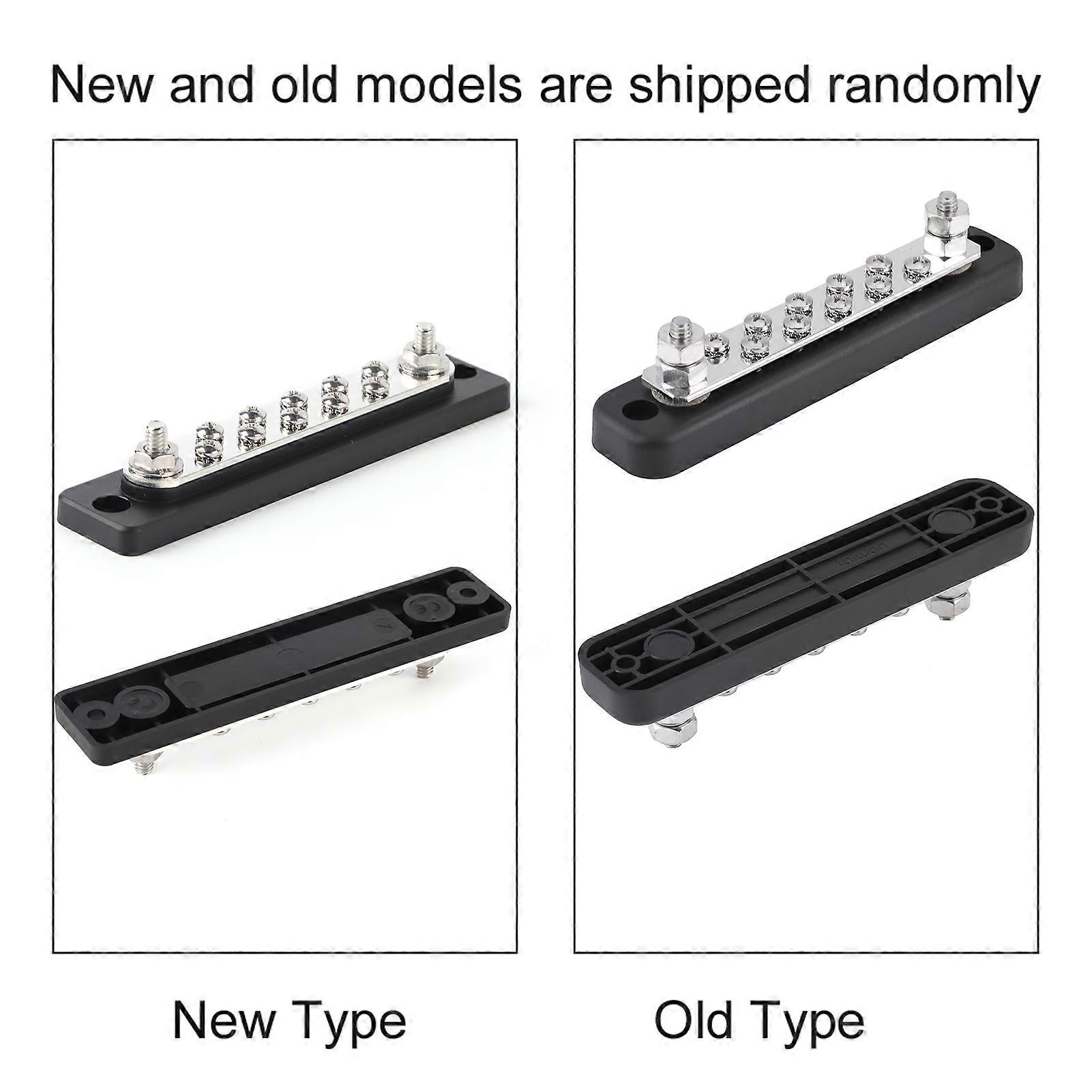 10 Positions Bus Bar Electric Terminal Junction Block W / 2 Stud AC ...
