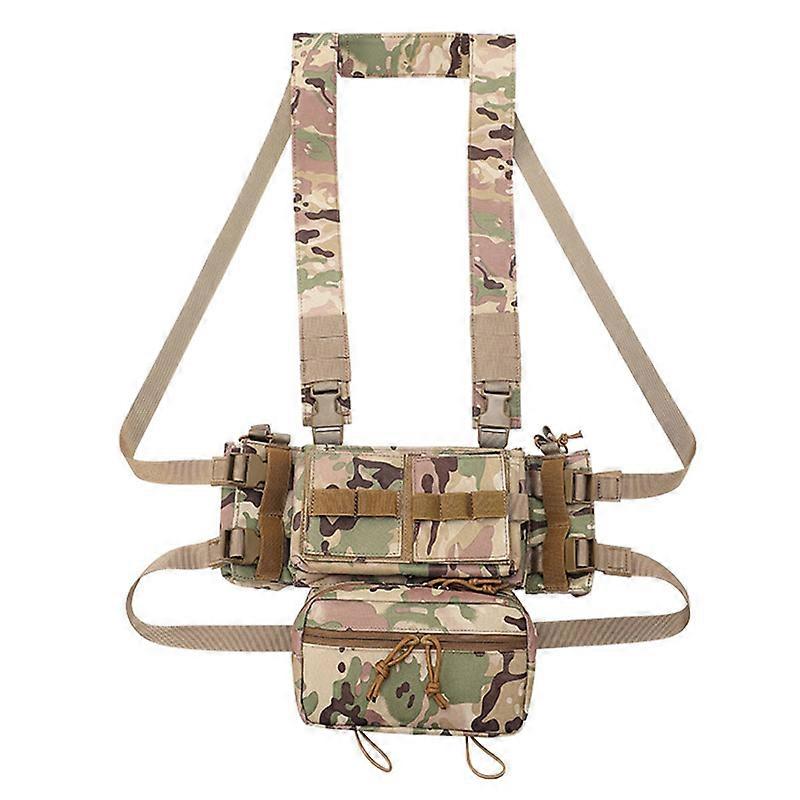 Outdoor Tactical MK3 Chest Rig Micro Chassis SACK Pouch Harness ...