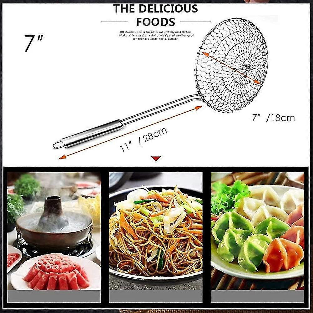 Best Asian Kitchen Utensils Stainless Steel Spider Screen Wire Skimmer ...