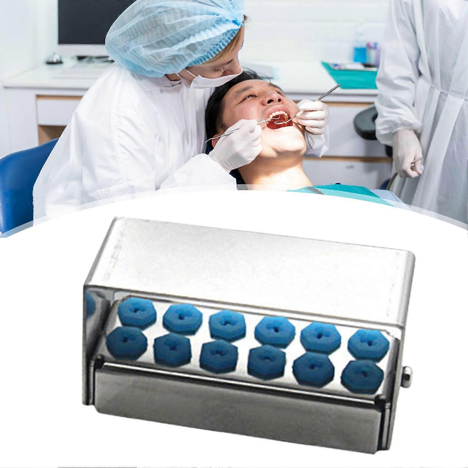 8/12/30 Holes Dental Bur Autoclavable Case Organizer with Cover Bur ...