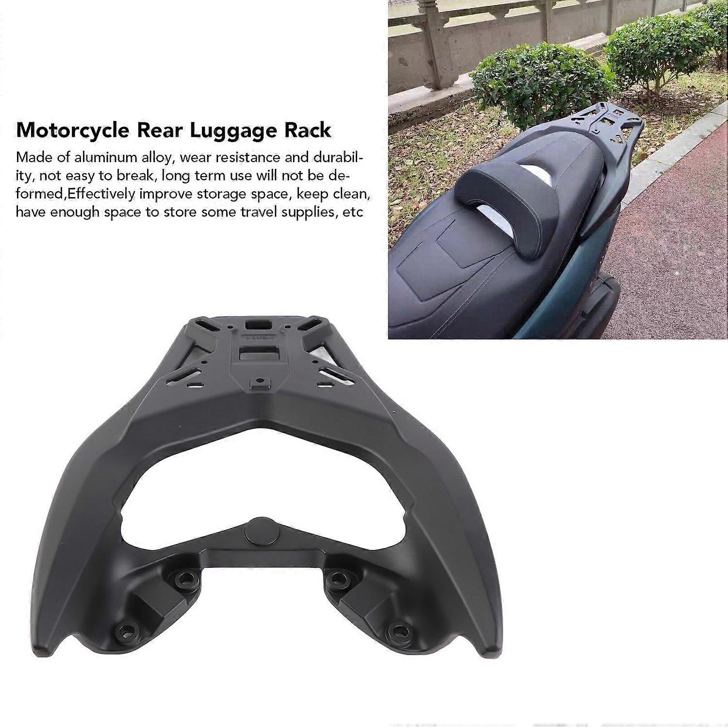 Motorcycle Rear Luggage Rack Aluminum Alloy Rear Tail Cargo Storage ...