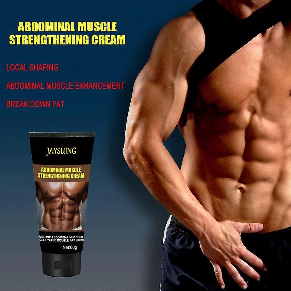 Men's Abdominal Ointment Sweat Anti-cellulite Slimming Firming Six Pack ...