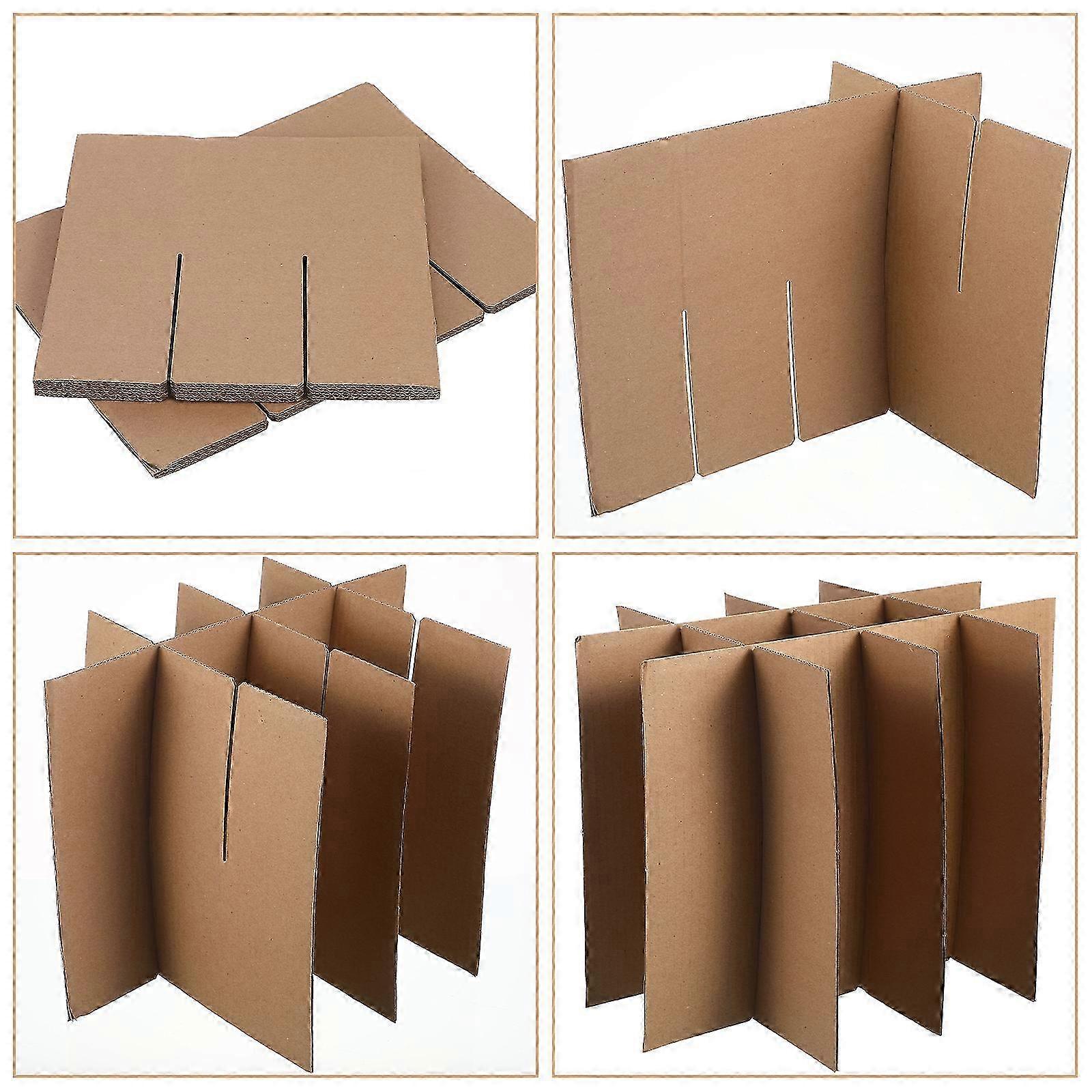 1 Set Packing Box Dividers Shipping Box Dividers Glass Moving Box ...