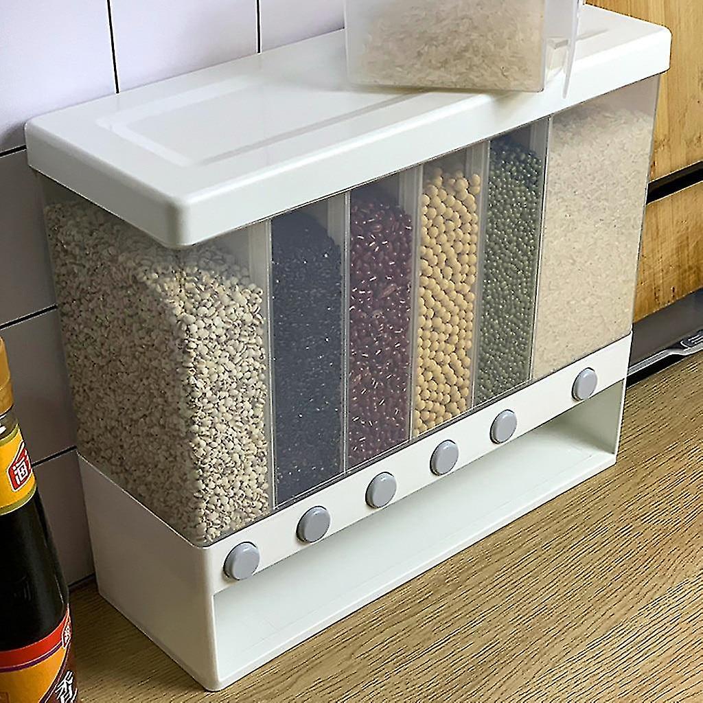 Storage Tank Rangement Cuisine Bottles Wall Tank Out Rice Kitchen ...