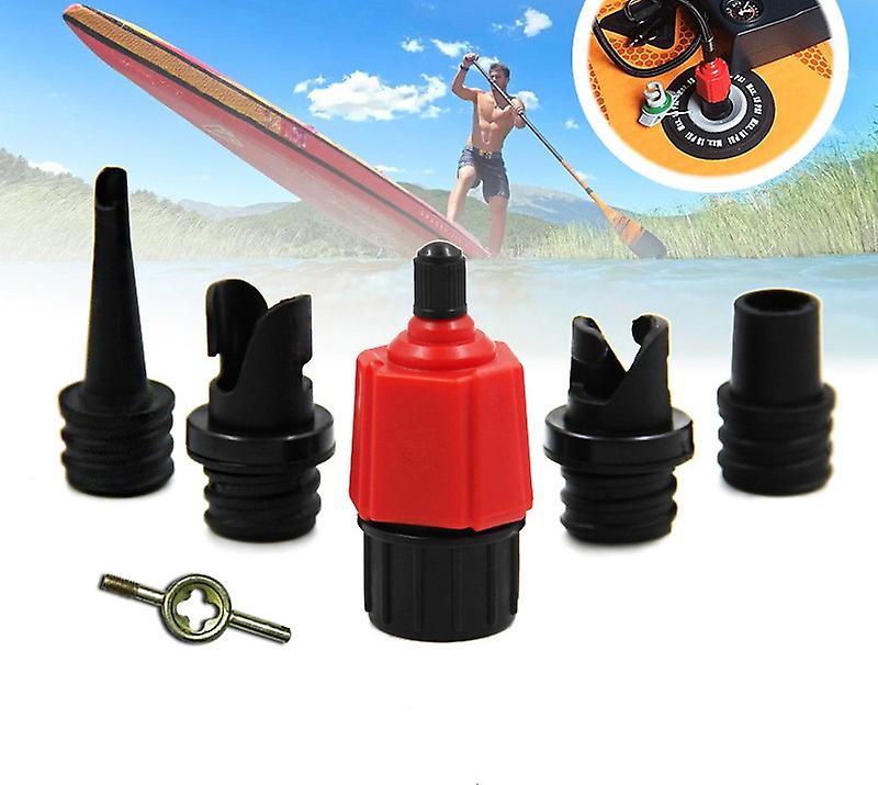 Surf Paddleboard Valve Adapter Rubber Boat Kayak Inflatable Bed Air ...