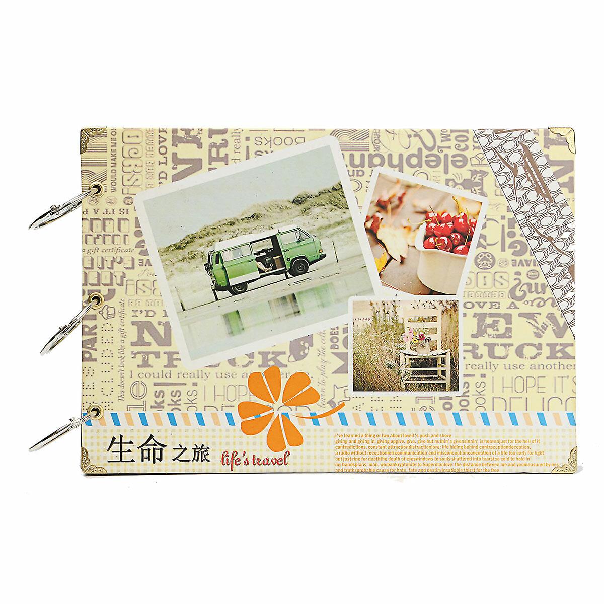 Retro photo albums handmade manual creative couple baby picture book ...