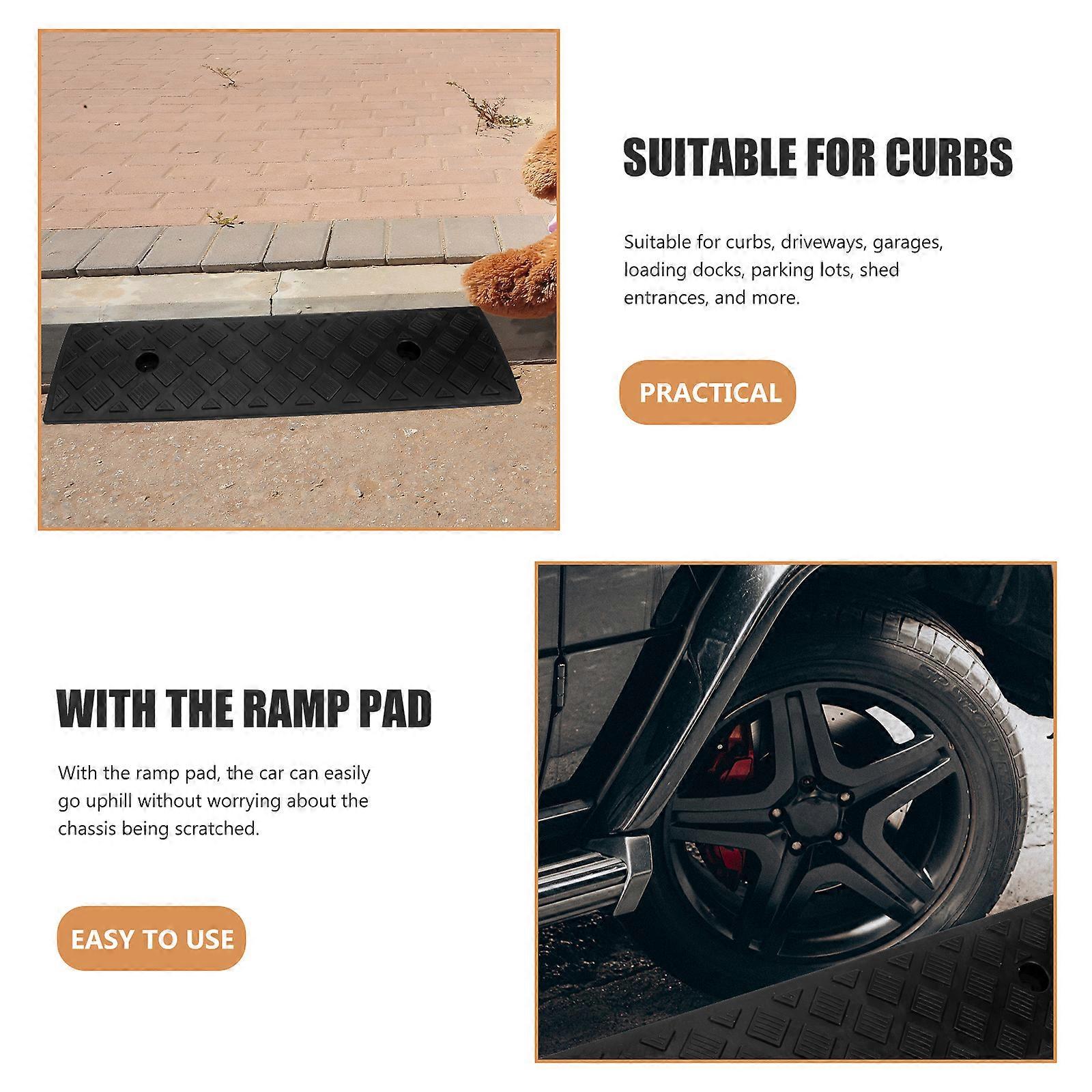 Plastic Curb Ramps Threshold Ramp Slope Ramp for Driveway Car ...