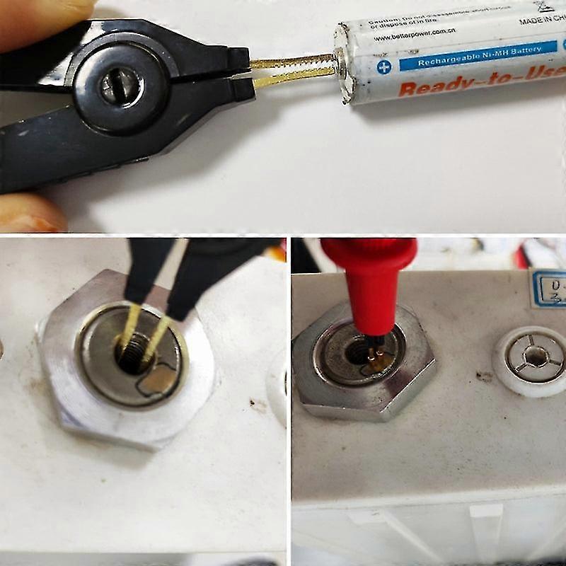 Four-line yr1035 lithium battery internal resistance meter tester 18650 ...