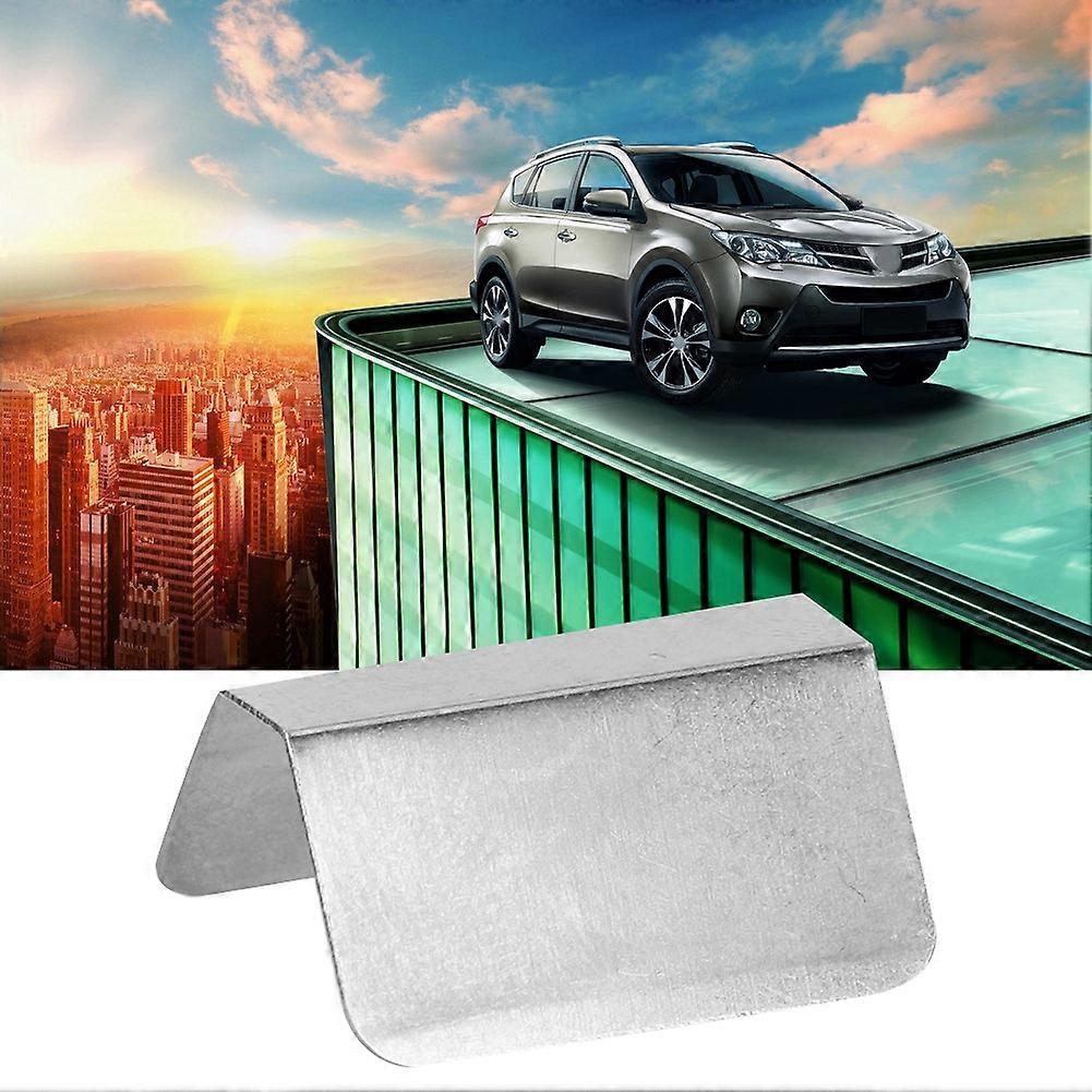 Universal Car Wind Rain Deflector Channel Stainless Steel Fixing ...