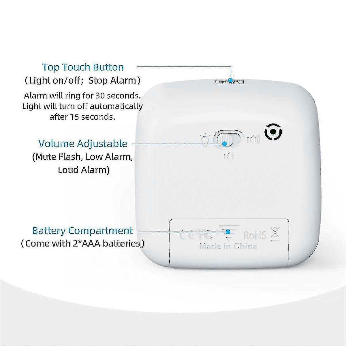 60 Minute Visual Timer with Night Light, Countdown Timer, Pomodoro ...