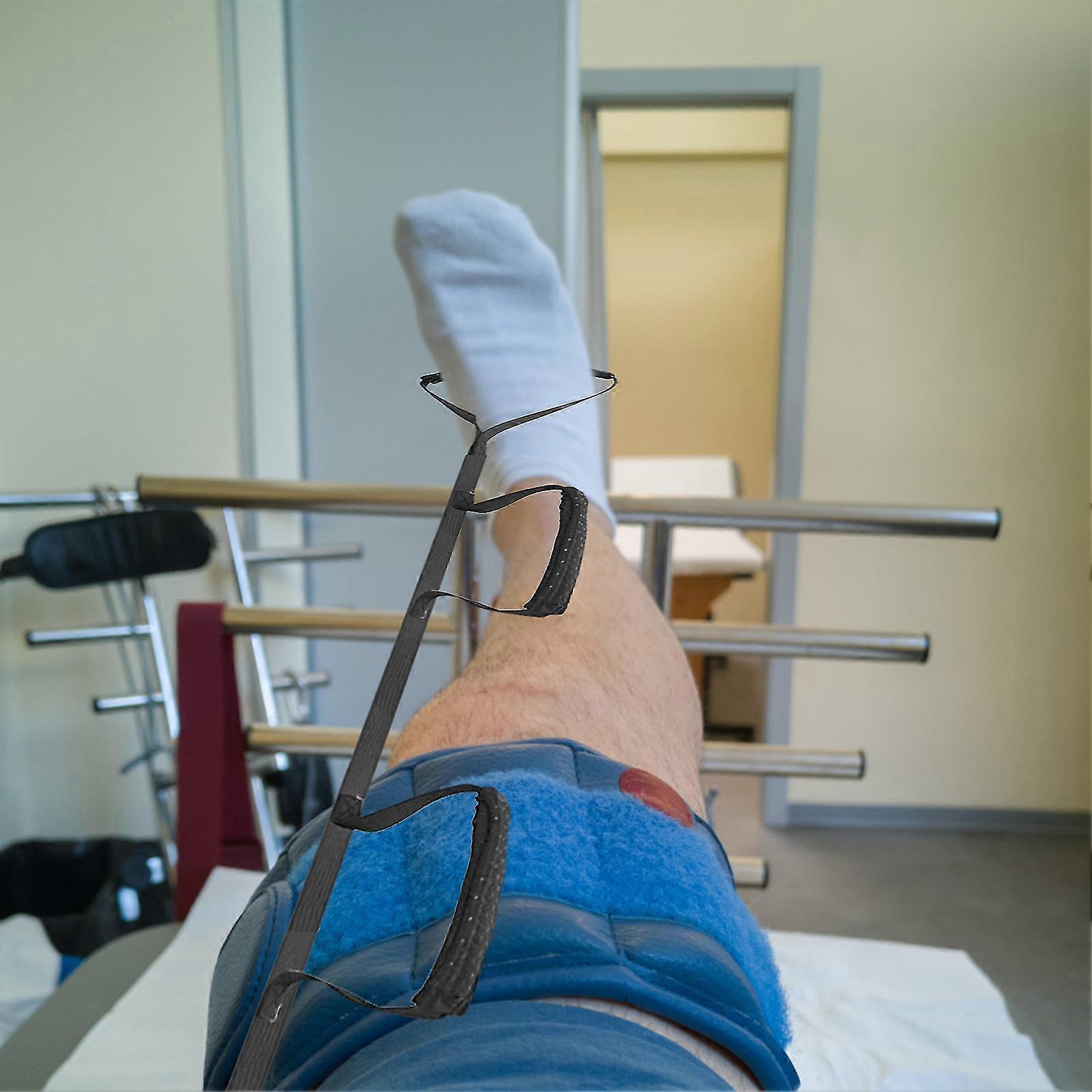 Leg Lifter Strap With Hand Grips Strong And Safe Leg Strap Mobility ...