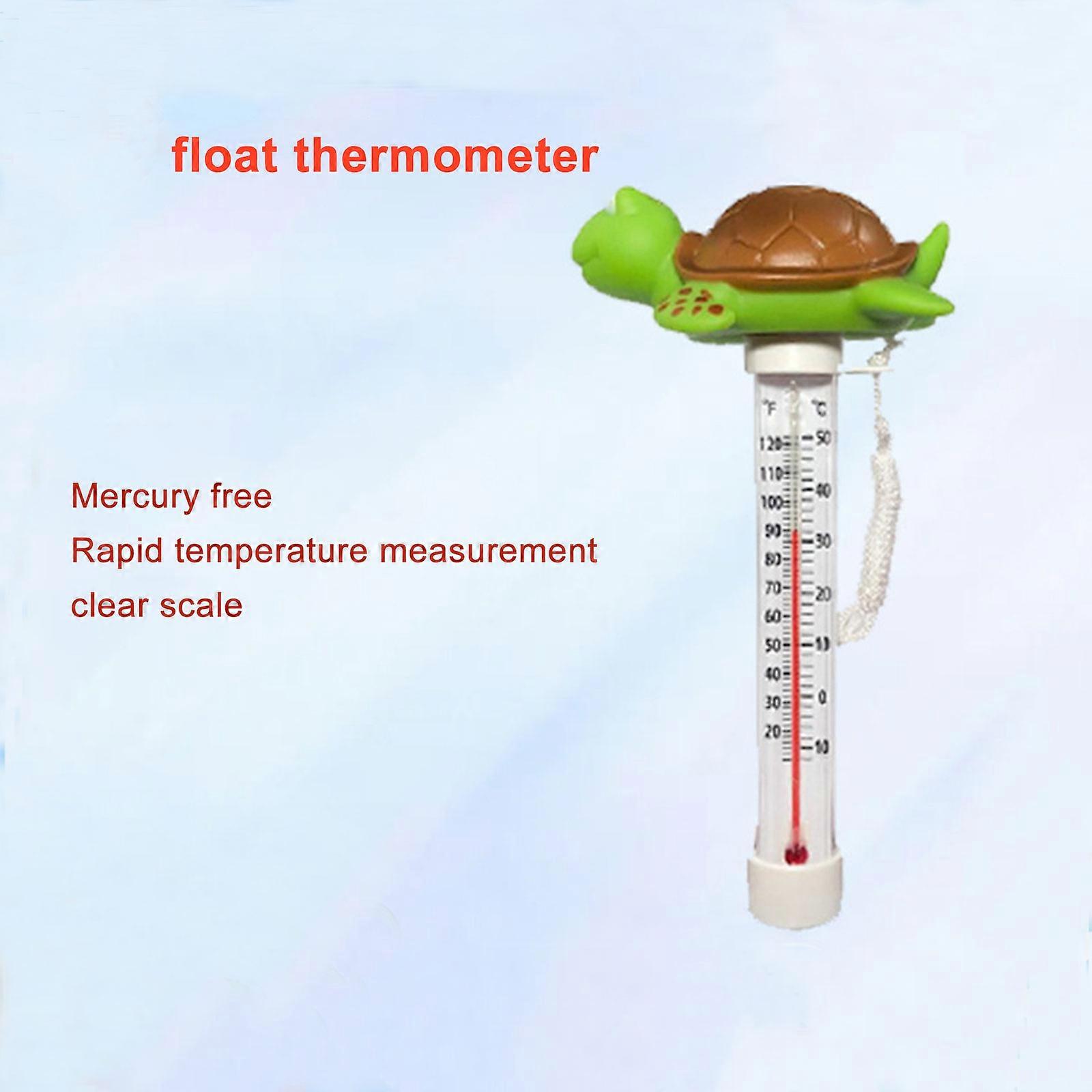 Floating Pool Thermometer, Large Display with String Easy to Read ...
