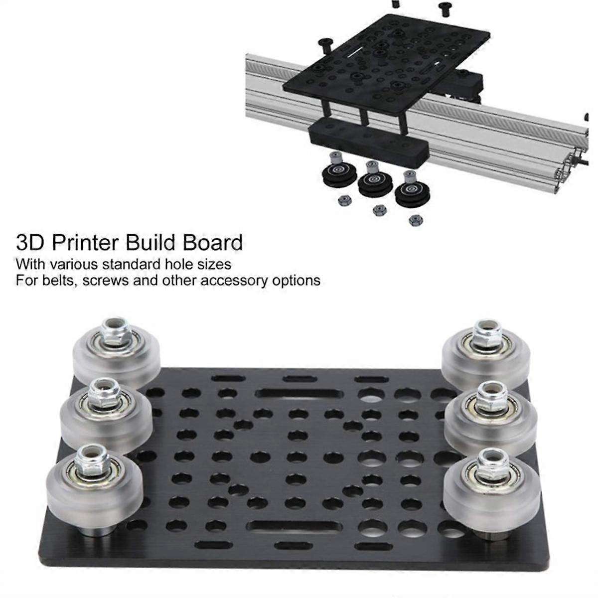 V-Slot Gantry Set 20-80mm Gantry Plate with Wheels for V-Slot Aluminum ...