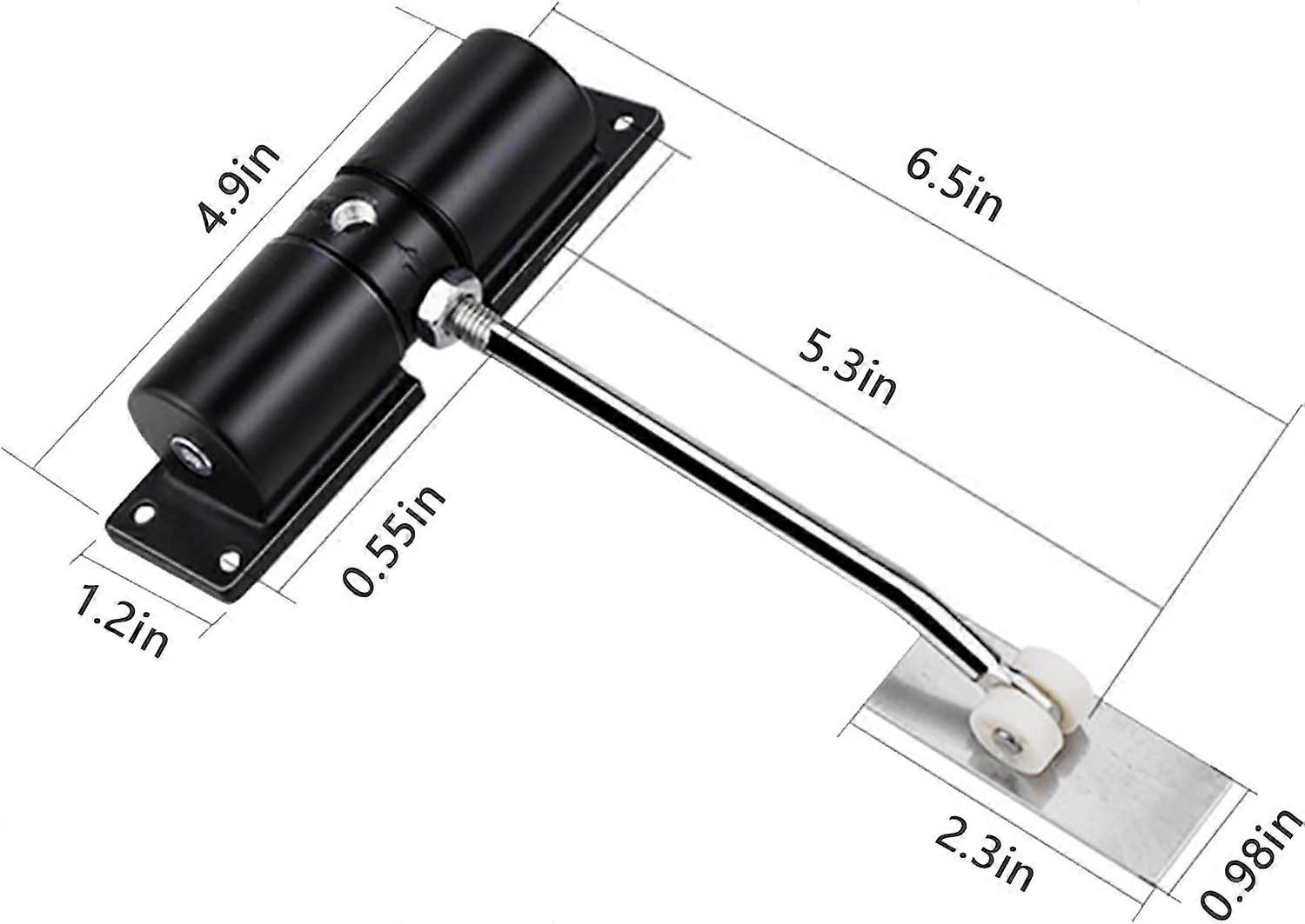 Automatic spring door closer, adjustable interior door spring door ...