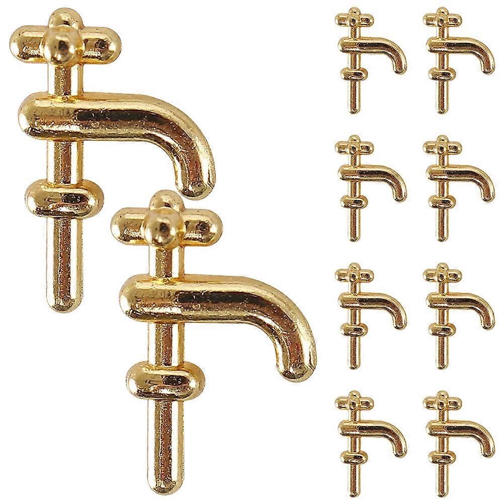 Unique Doll Faucet Adornment Realistic DIY Decoration Prop Miniature ...