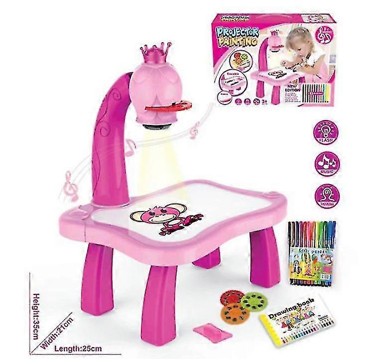Kinderen Led Projector Tekentafel Smart Art Tekening Tafel Speelgoed TW ...