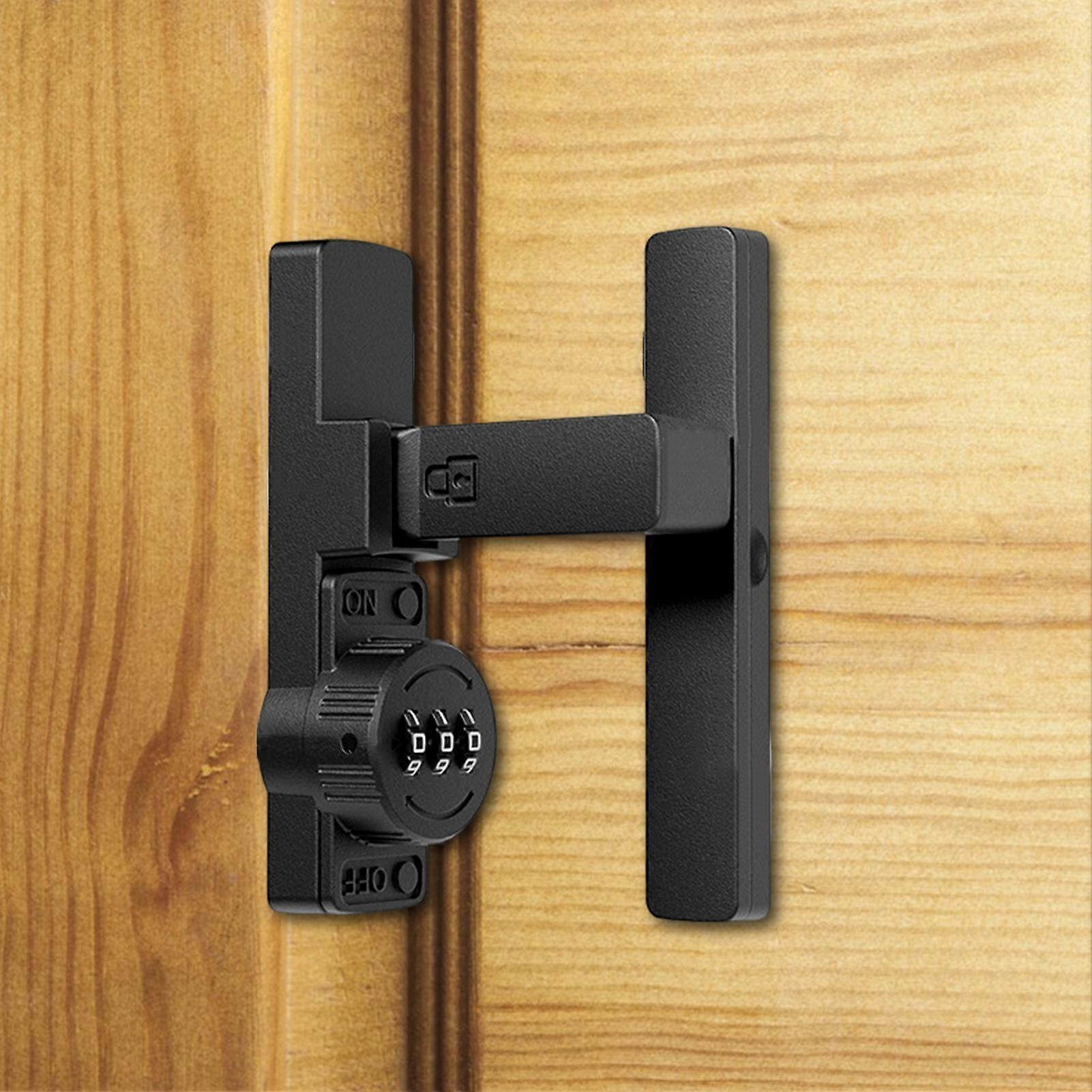 Flip Latch Lock with Combination Easy to Install Punch Free 3-Digit ...