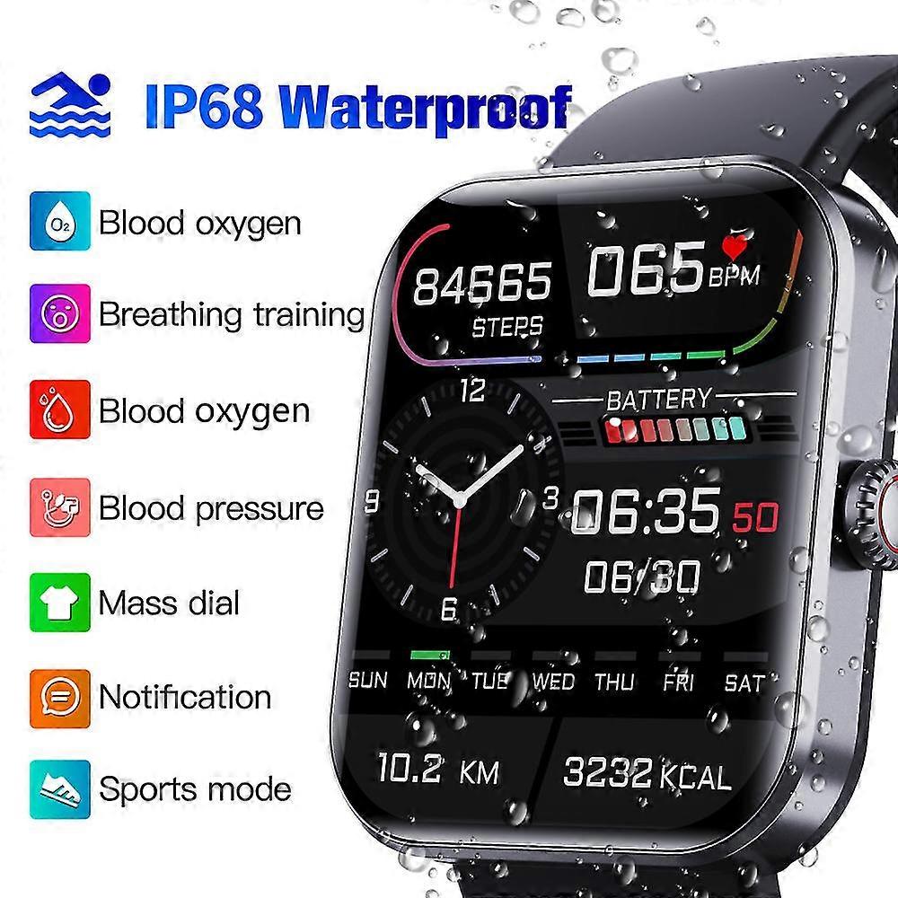 F57l Blood Glucose Monitoring Watch, Blood Glucose Watch, Blood ...
