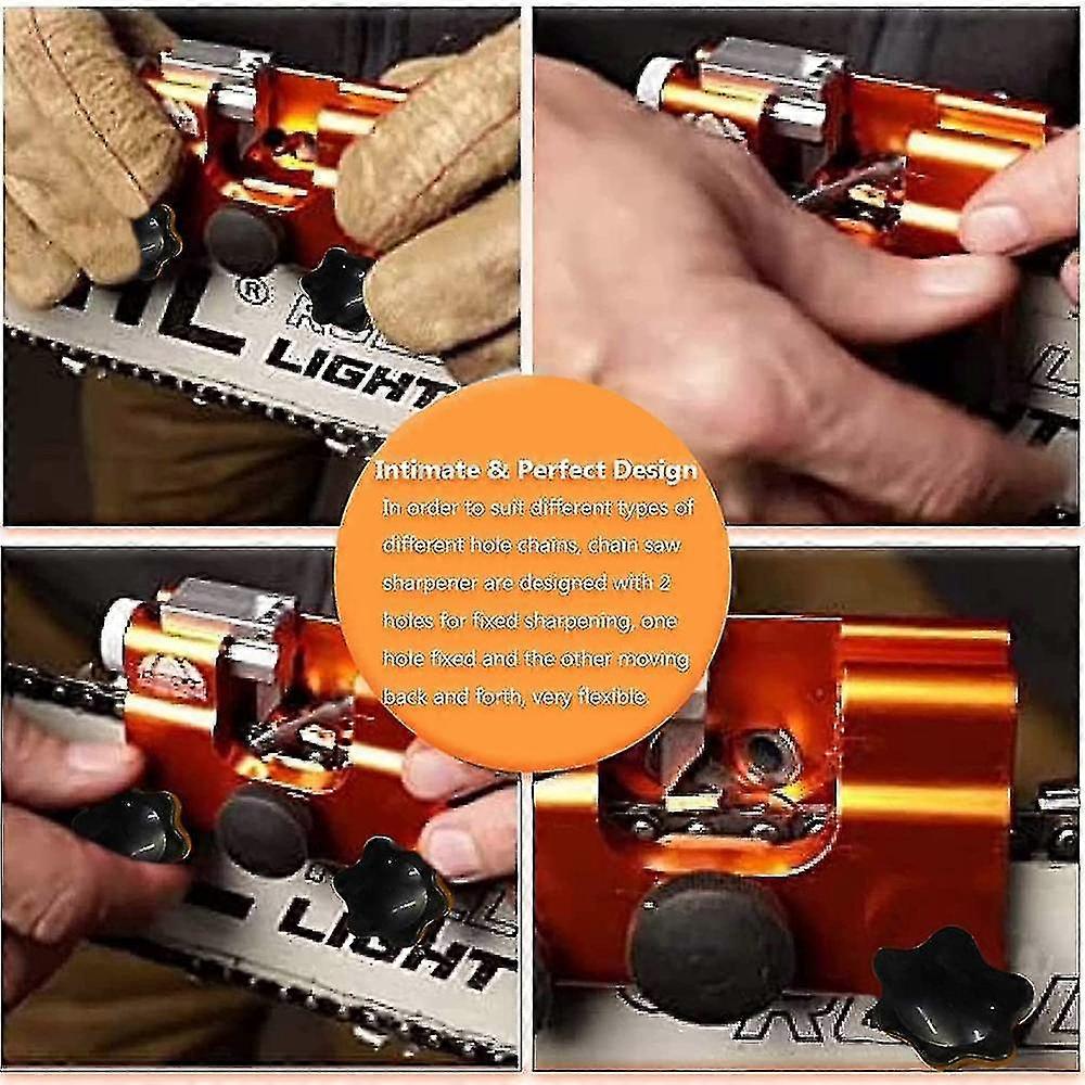 Portable Chain Clamp Sharpener Chain Sharpener Handheld Chain Saw Chain ...