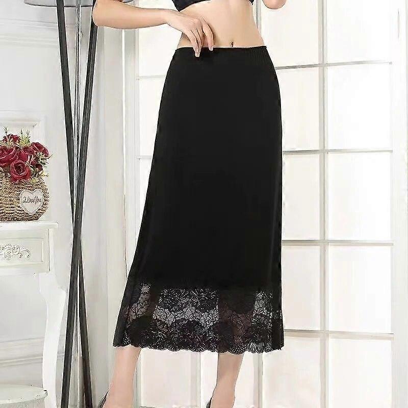 Underskirt Modal Female Half Length Skirt Lace Slip Innerwear Short ...