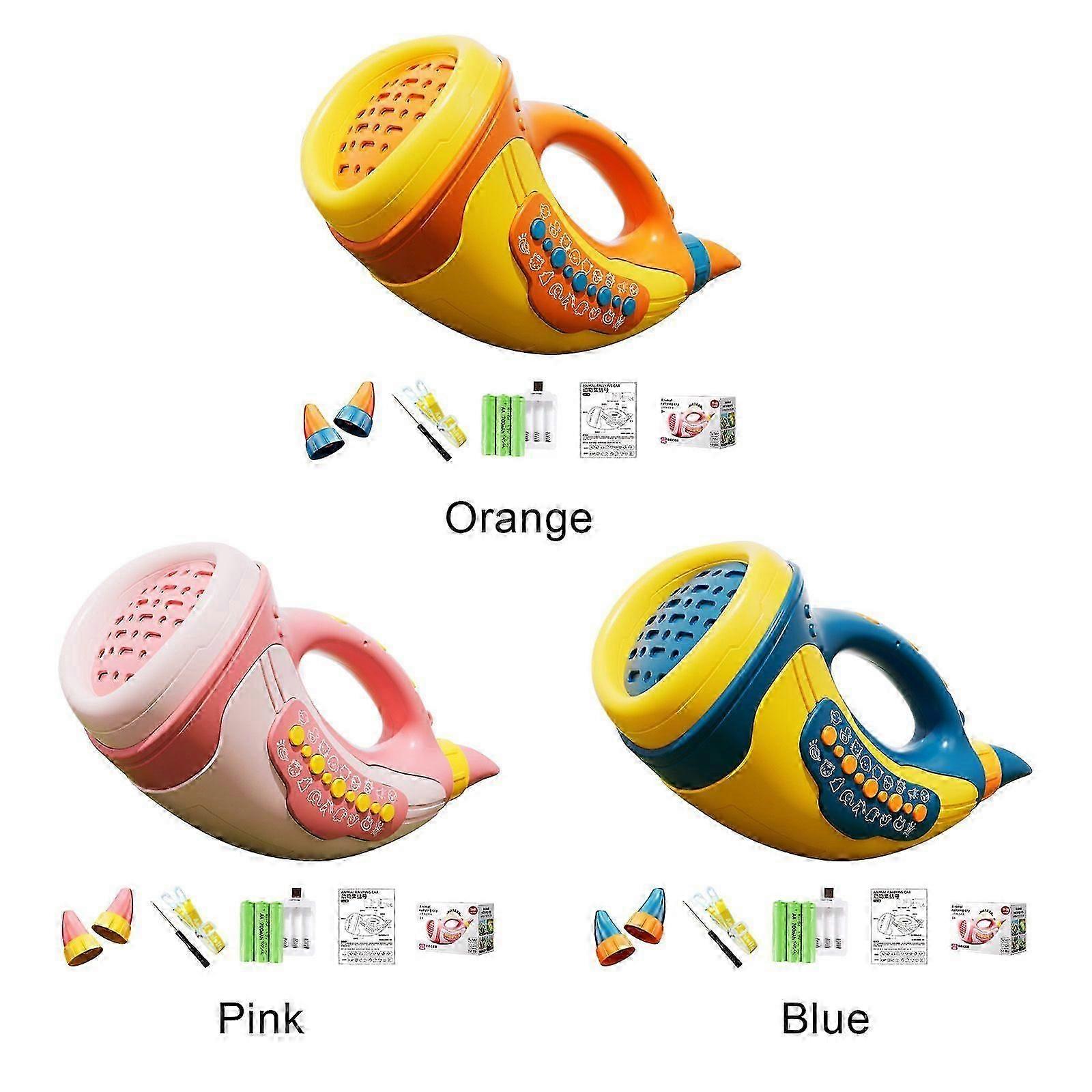 Animal Sounds Horn Fun Sound Effects & Lights Voice Changer Device Kids ...