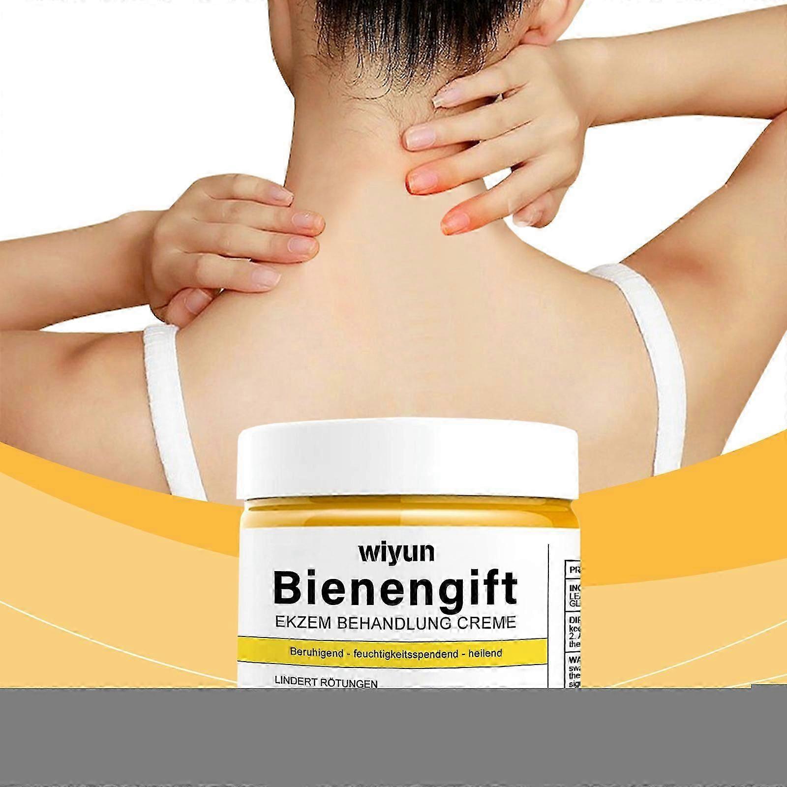 Eczema Treatment Cream, Skin Relief Anti-itch Cream, Bee-Venom Cream ...