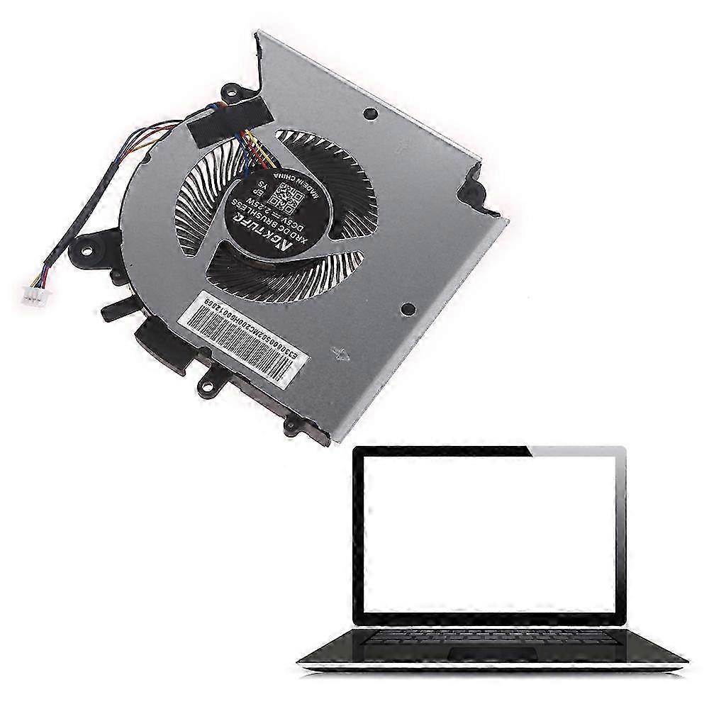 4 pin radiator fan for MSI Katana GF66 GF76, CPU cooling fan | Fruugo UK