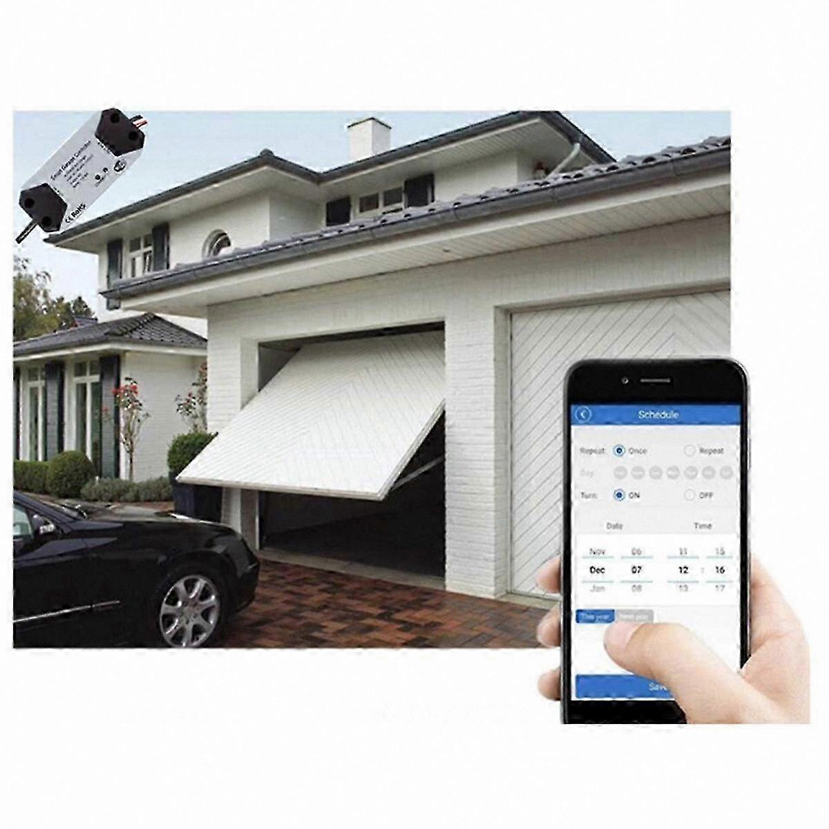 WiFi Enabled Garage Door Controller Compatible with Alexa Smart Home ...