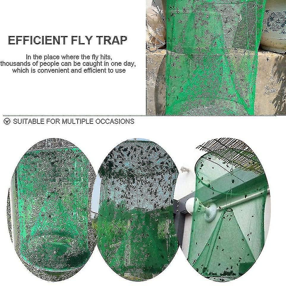 Ranch Fly Trap, Outdoor Insect Trap Cage With Food Trap, Most Effective ...