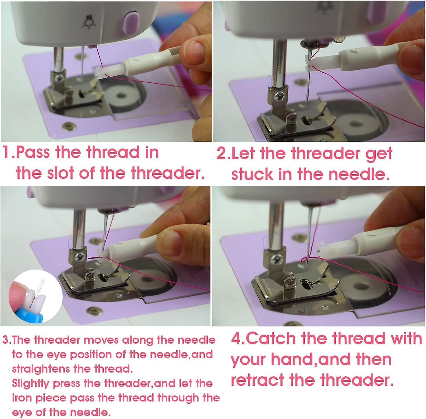 Sewing Needle Inserter,automatic Needle Threader Plastic Needle ...