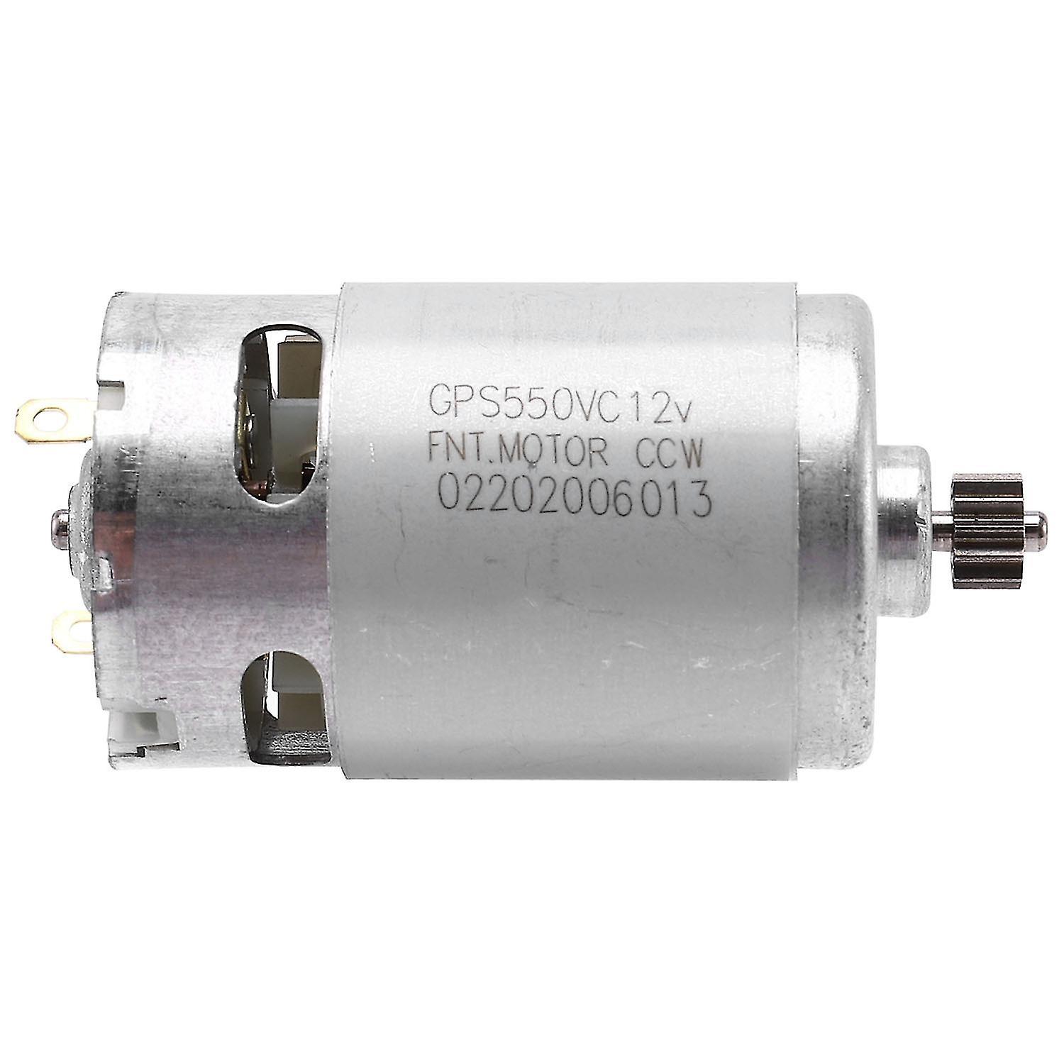 Rs550 12v Dc Motor Diy Kit with Two-speed 12 Teeth and High Torque ...