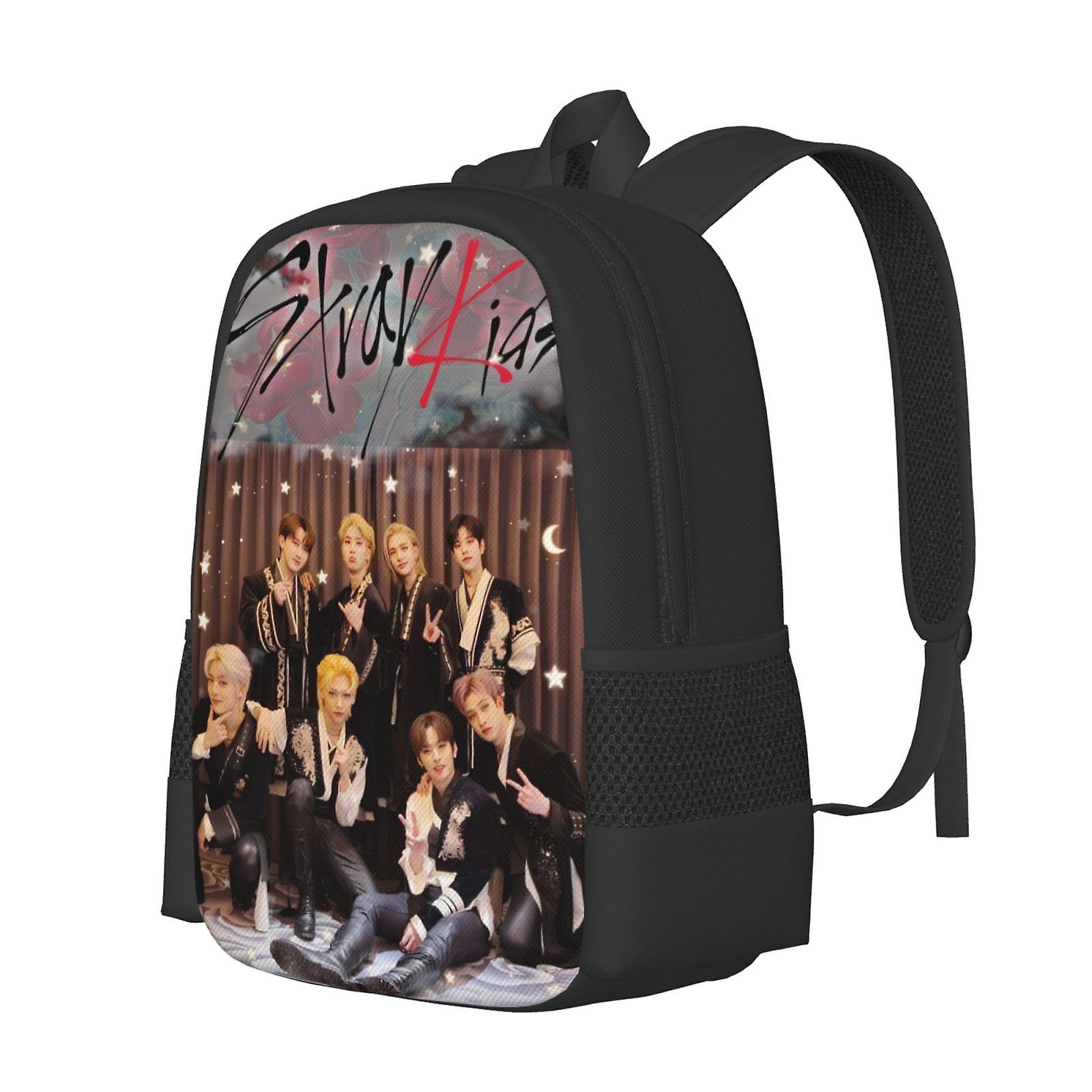 Kpop Stray Kids Backpack,3d Print Laptop Backpack Lightweight Casual ...
