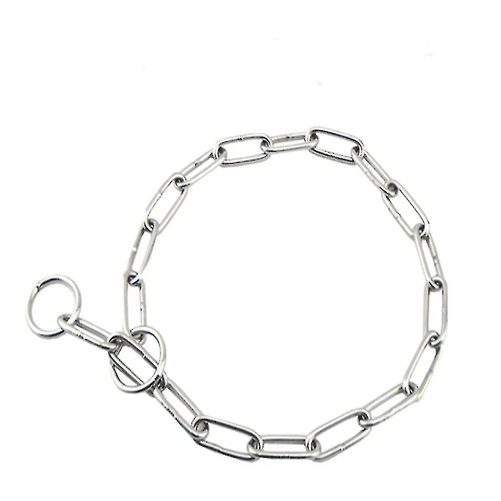 Stainless Steel Dog Collar Pet Training P Chain Big Dog Anti-bite ...