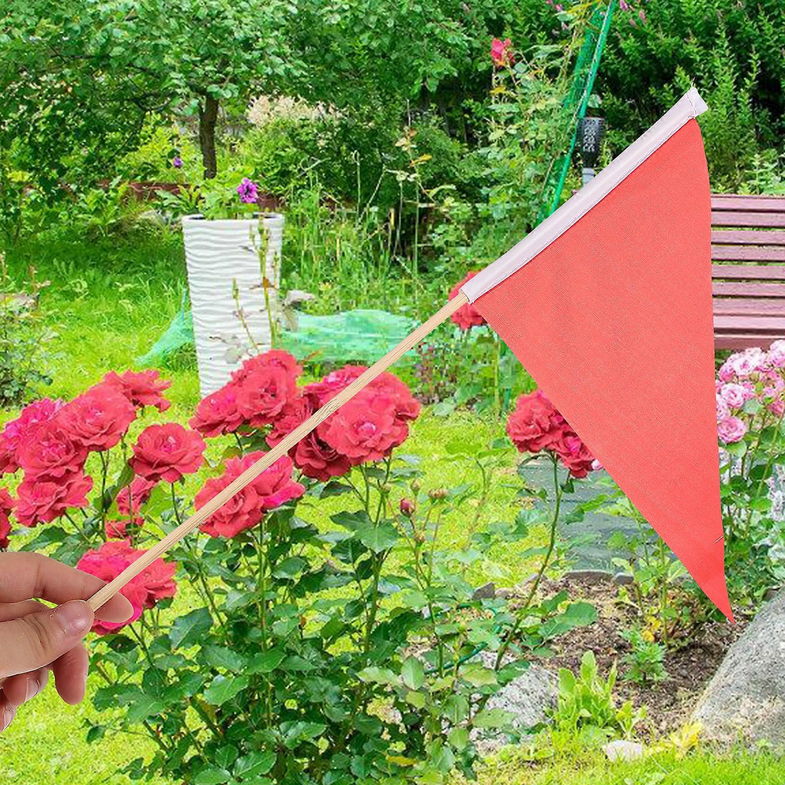 10pcs Lawn Marking Flags Garden Irrigation Flags for Pet Sprinkler ...