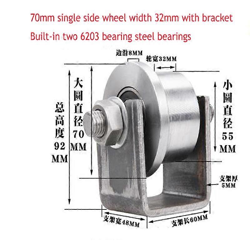 Freight Train Track Wheel / Freight Elevator Elevator Channel Steel ...