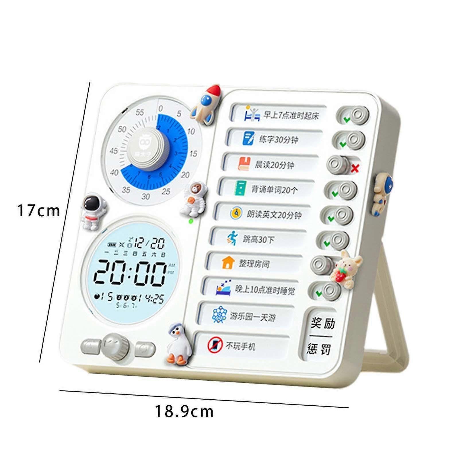 Visual Timer Rechargeable Portable DIY Memo Board Plan for Kids Notes ...